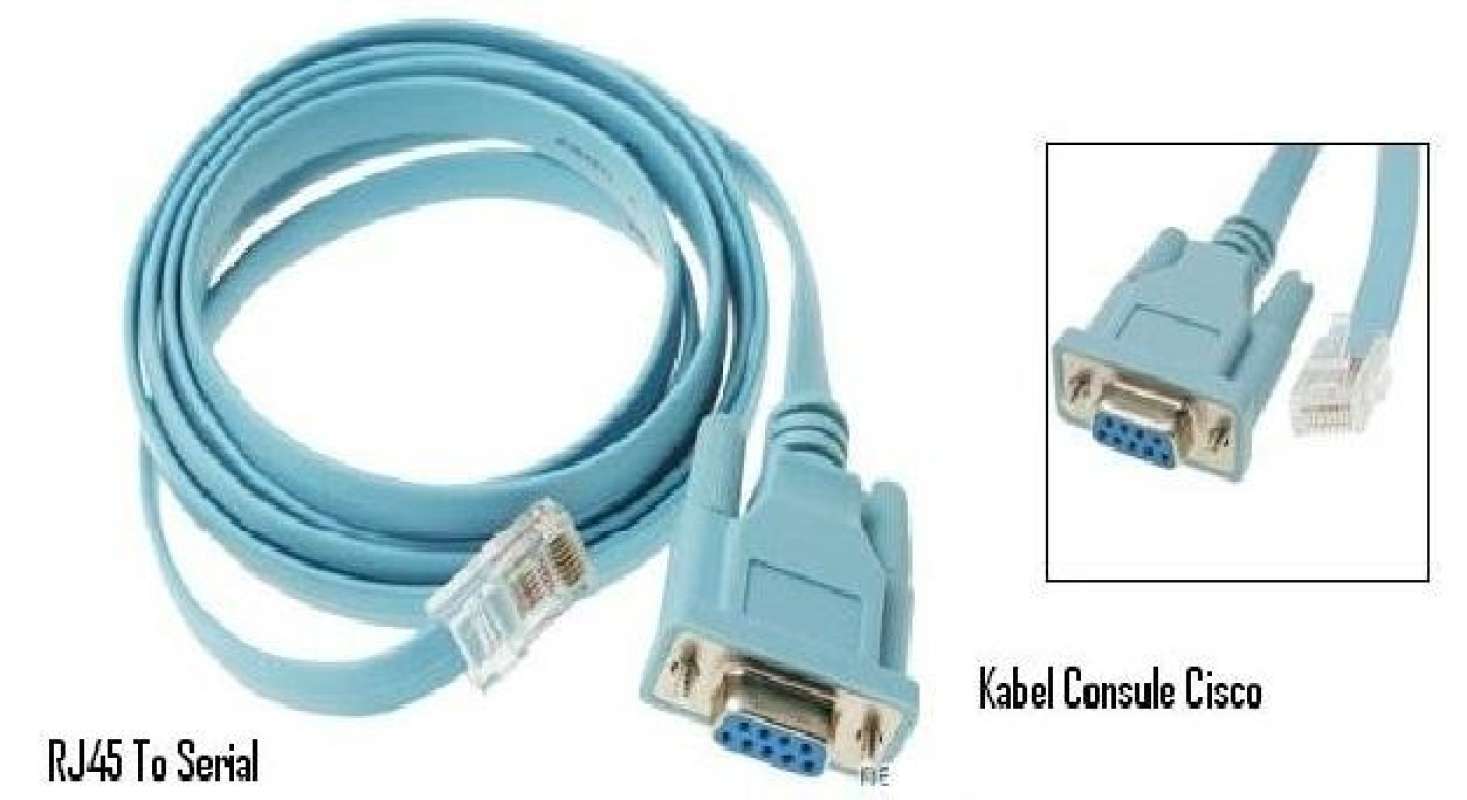 Promo Kabel Consule Cisco RJ45 To Serial RS 232/DB9 Konsul Cisco Diskon ...