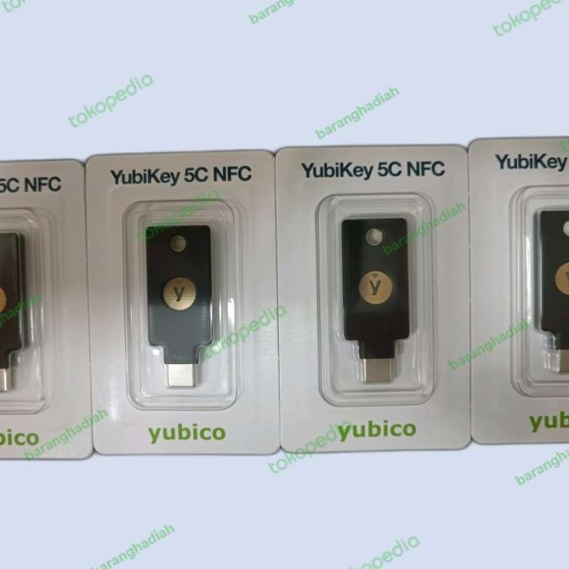 Promo Yubico Yubikey 5 Series 5C NFC FIDO2 Certified USB C Security Key ...