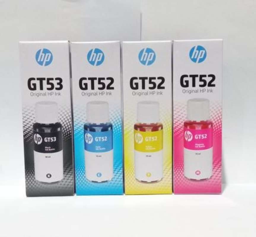 Jual Tinta Printer Hp Gt52 /Gt53 Cmyk Original di Seller Tunnel store ...