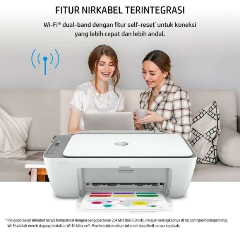 Promo Hp Deskjet Ink Advantage 2776 All In One Wifi Printer Print, Scan Diskon 23% di Seller ...