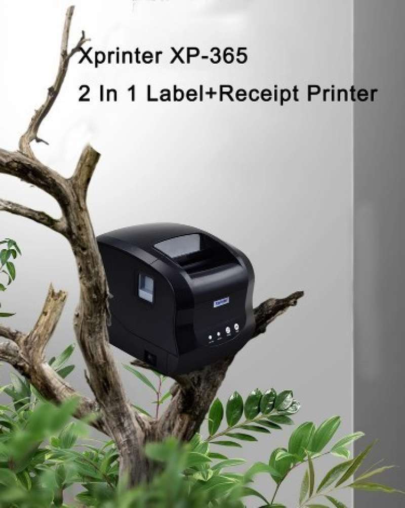 Jual Printer Barcode Thermal Label Xprinter 365B - (Usb+Lan) - Stiker ...