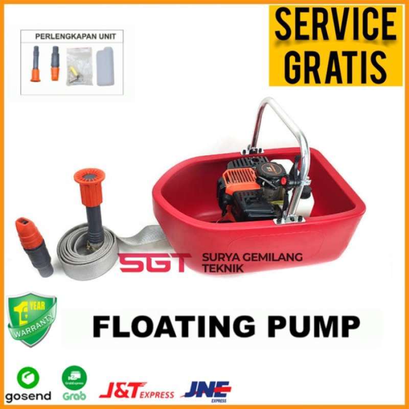 Promo Floating Pump/Pompa Air Apung, Mesin Siram Bawang Merah, Sayuran ...