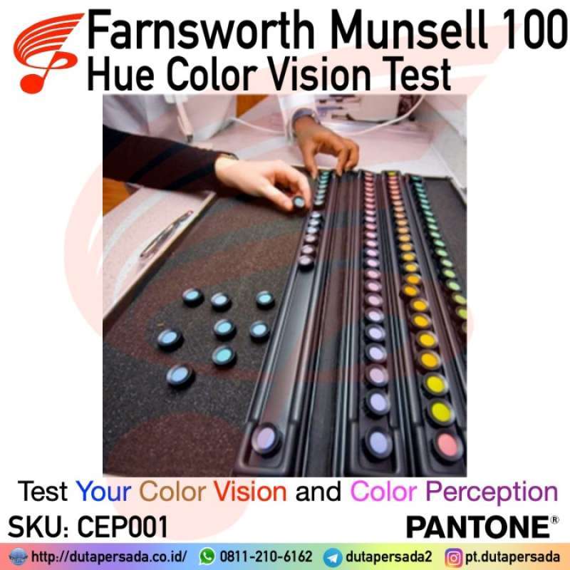 Jual Farnsworth Munsell 100 Hue Color Vision Test Di Seller Mba Ayu ...