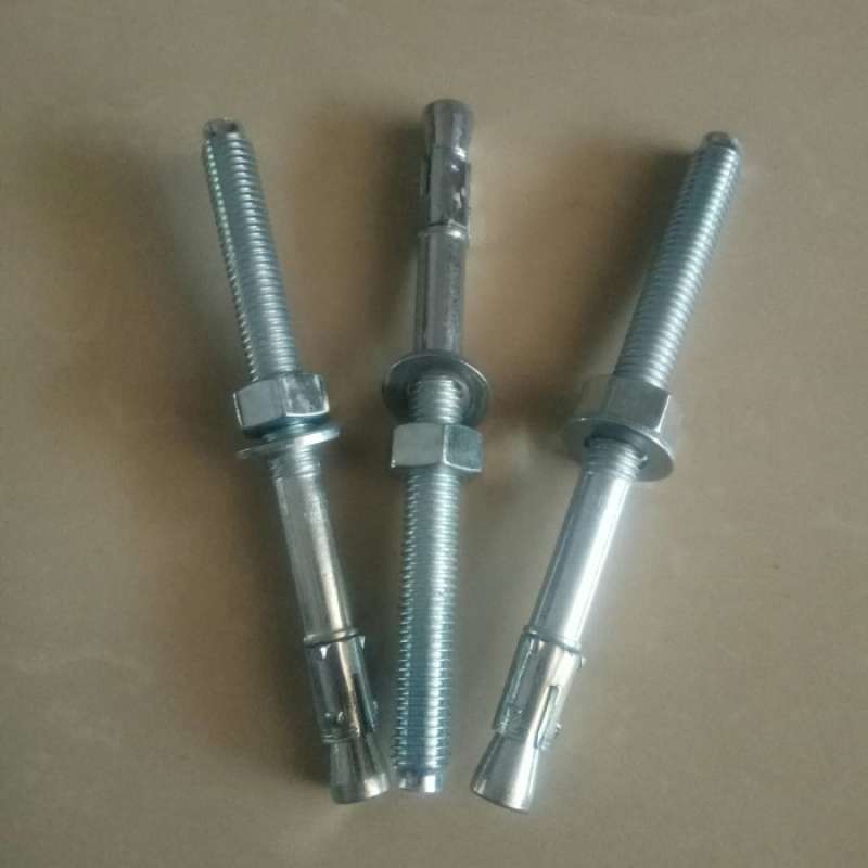 Promo Trubolt / Dynabolt M12 X 200 Lokal Panjang 200 Mm, 1 Box Isi 25 ...