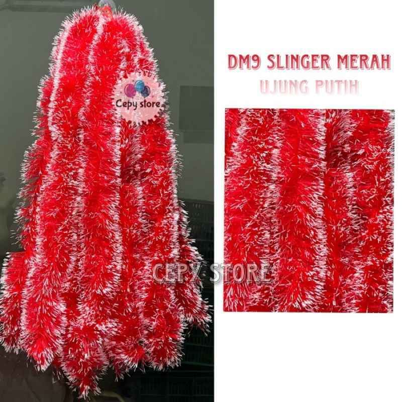 Jual Dm9 Slinger Merah Putih / Hiasan 17 Agustus Slinger Merah Ujung ...