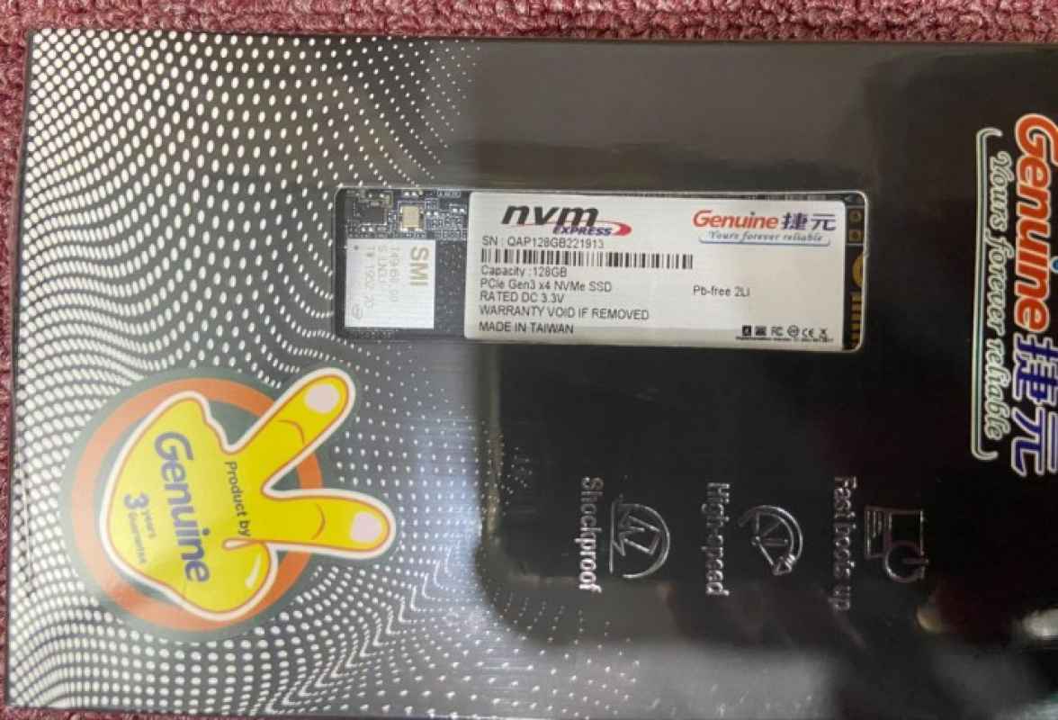 Promo SSD Genuine 128 GB M.2 PCie NVme - Garansi Resmi 3 Tahun Diskon ...