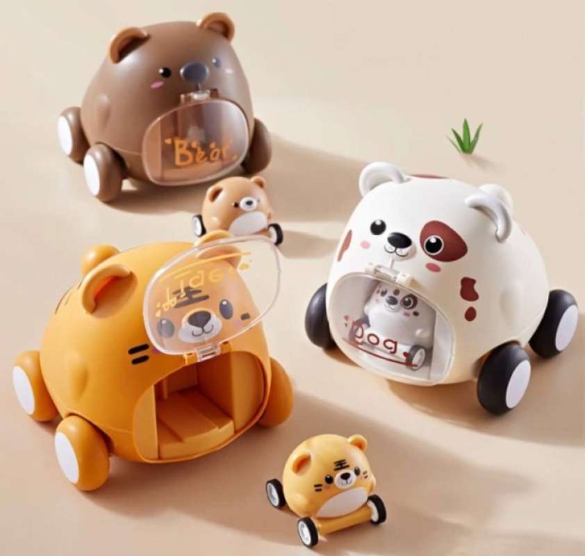 Jual mainan viral cute pet inertial ejection vehicle / mainan edukasi ...