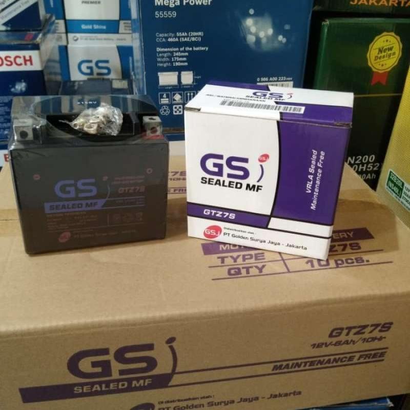 Promo Aki Motor Honda Pcx 125 Pcx 150 Gs Gtz7s Gtz6s Ytz7s Gs J Aki ...