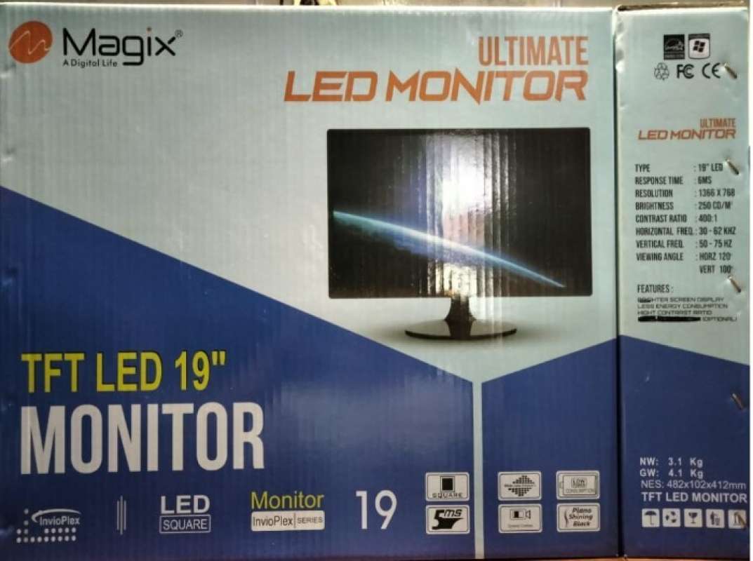 Promo Monitor LED 19 Inch Diskon 23% di Seller Gigaba Store - Kalibata ...