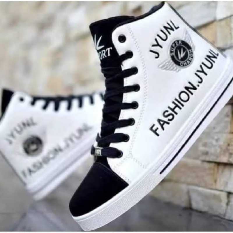 Jual SS-SENJI Model Boots Sepatu Pria Boot Putih Keren Sepatu Jumbo ...