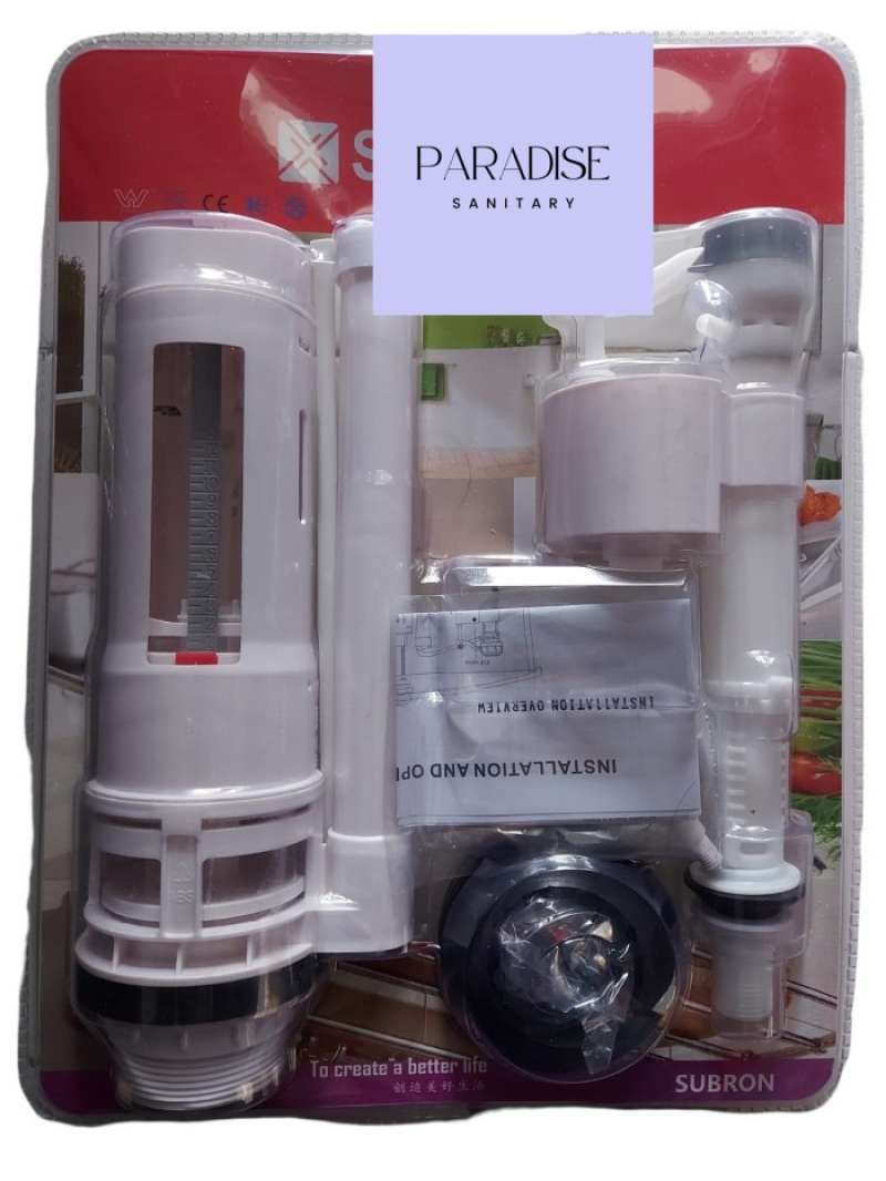 Promo Alat Closet Dual Flush / Alat Closet Duduk Dual Flush Diskon 23% ...