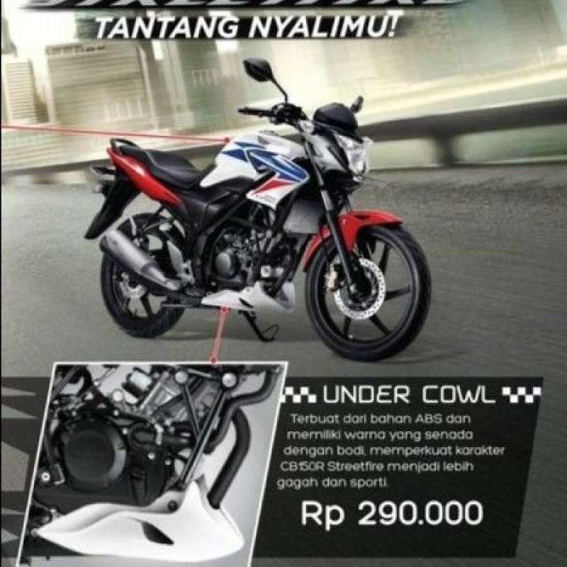 Promo UNDERCOWL HONDA OLD CB150R STREETFIRE - Putih Diskon 23% di ...
