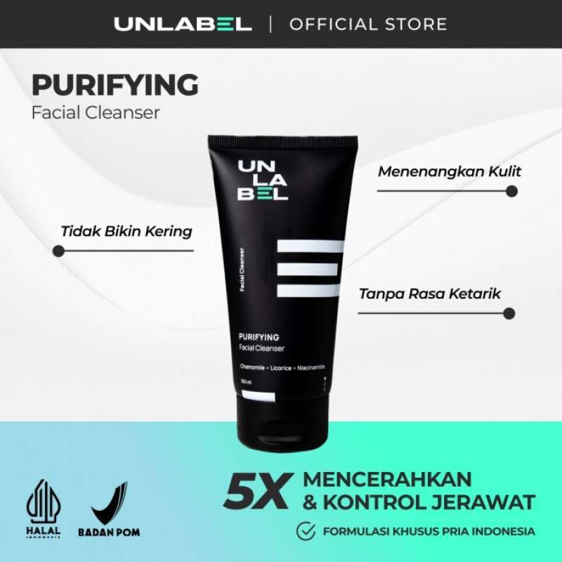 Promo Unlabel Purifying Facial Cleanser 100 Ml Diskon 23% di Seller ...