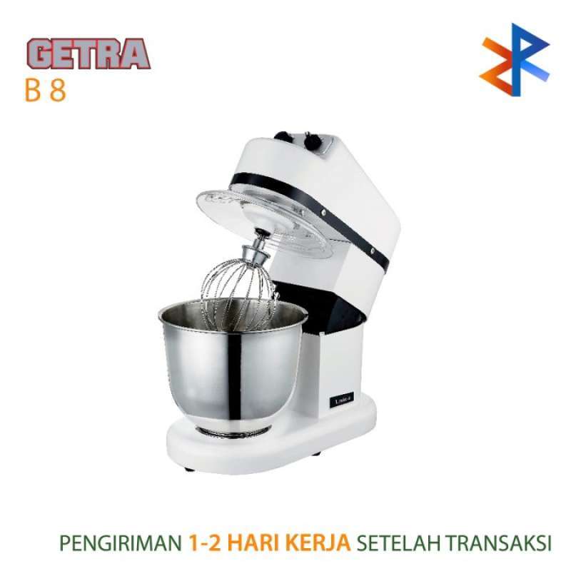 Promo Mixer Pengaduk Adonan 7 5 Liter Getra B 8 B8 Planetary Mixer