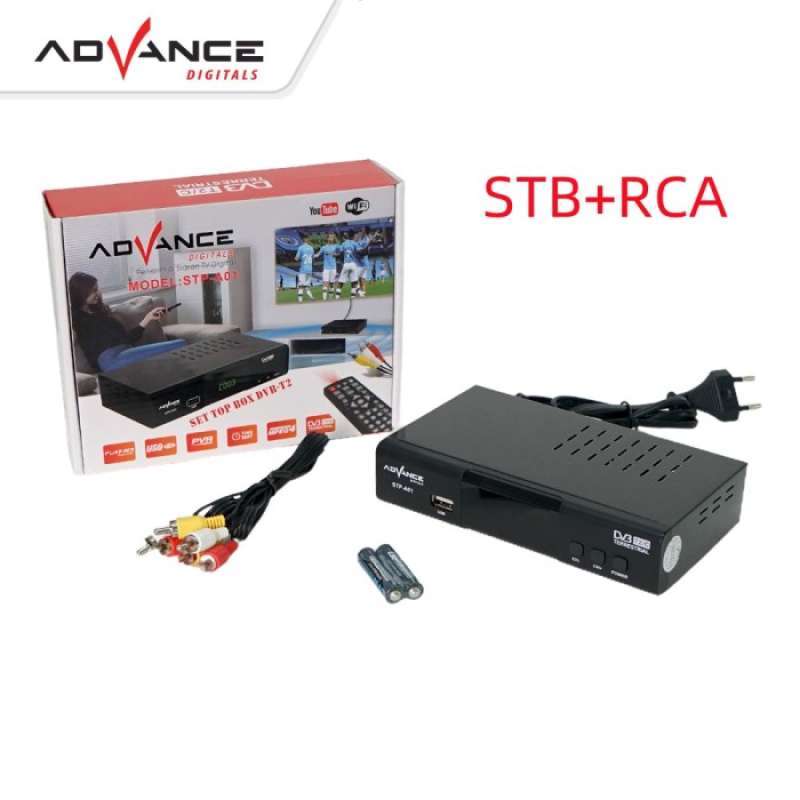 Promo Advance STP-A01 Set Top Box TV Digital Receiver Full HD/STB - STB ...