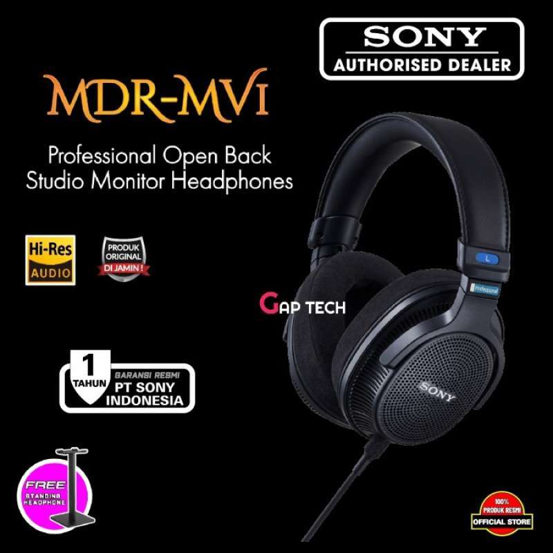 Promo Sony Mdr Mv1 / Mdr Mv 1 Hi-Res Open Back Studio Monitor ...