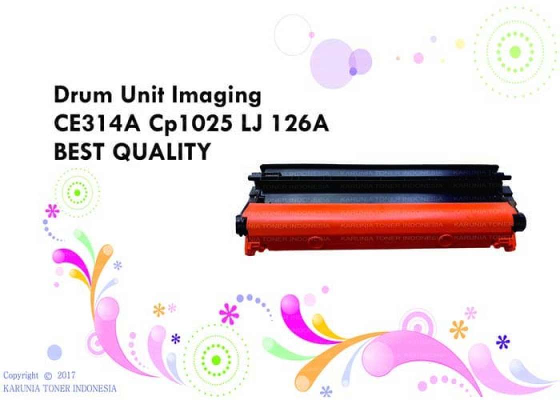 Promo Drum Unit Imaging Ce314A Cp1025 Laser Jet Color 126A Diskon 23% ...