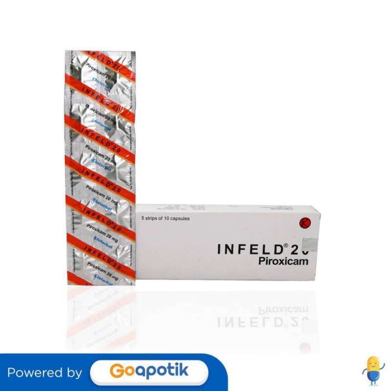 Jual INFELD 20 MG BOX 50 KAPSUL di Seller Apotek Richter Farma - Tegal ...