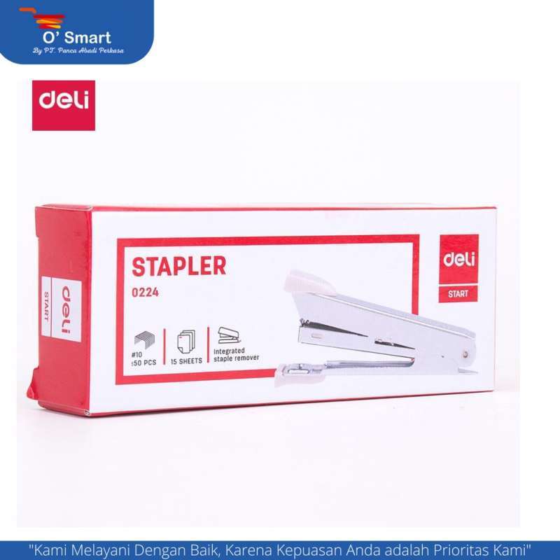 Jual Deli Stapler Hd-10 E0224 Ukuran Sedang Di Seller O'smart ...