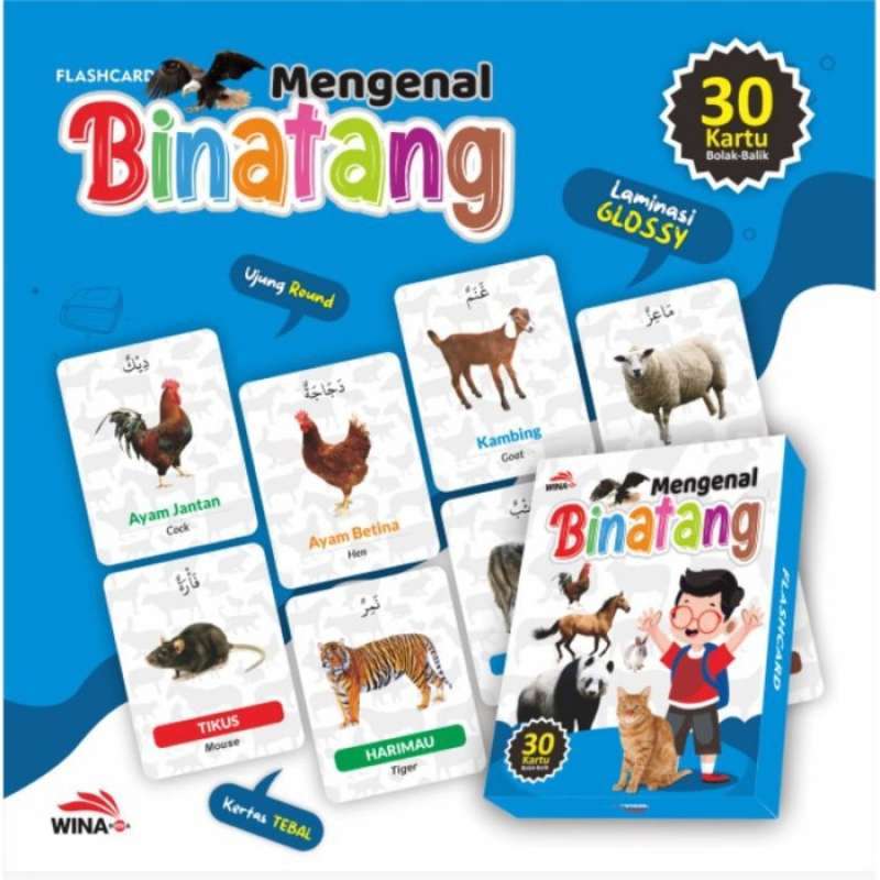 Promo Cod! Flashcard/kartu Belajar Anak - Abc Alfabet Laminasi Glossy ...