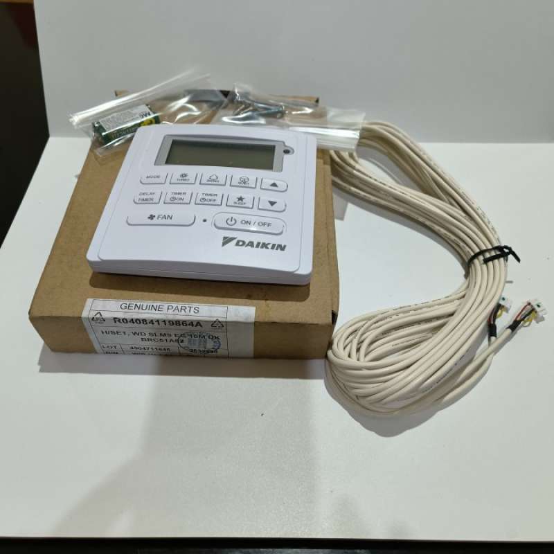 Promo Remote Remot Wired Ac Cassete Daikin Brc51a62 R04084119864a ...