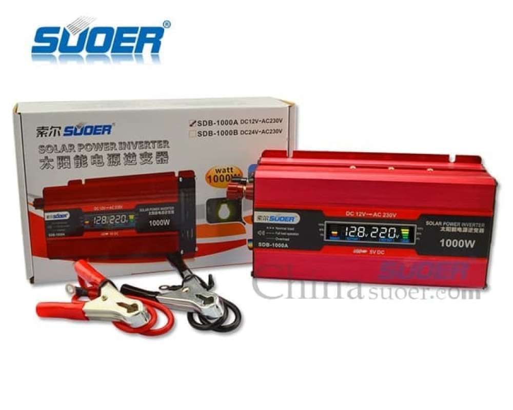 Promo suoer sdb-1000a modified pure sine wave inverter 1000w 12v Diskon 2% di Seller AXELLE ...