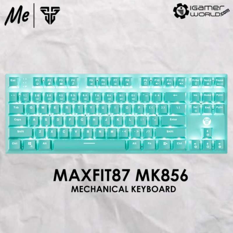 Promo Fantech MINT EDITION MAXFIT87 MK856 TKL Mechanical Gaming ...