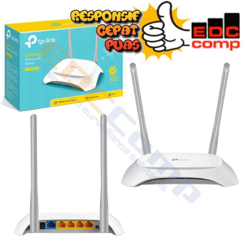 Promo TP-LINK TL-WR840N / TL WR840N (V2) (Antena) 300MBps Wireless ...