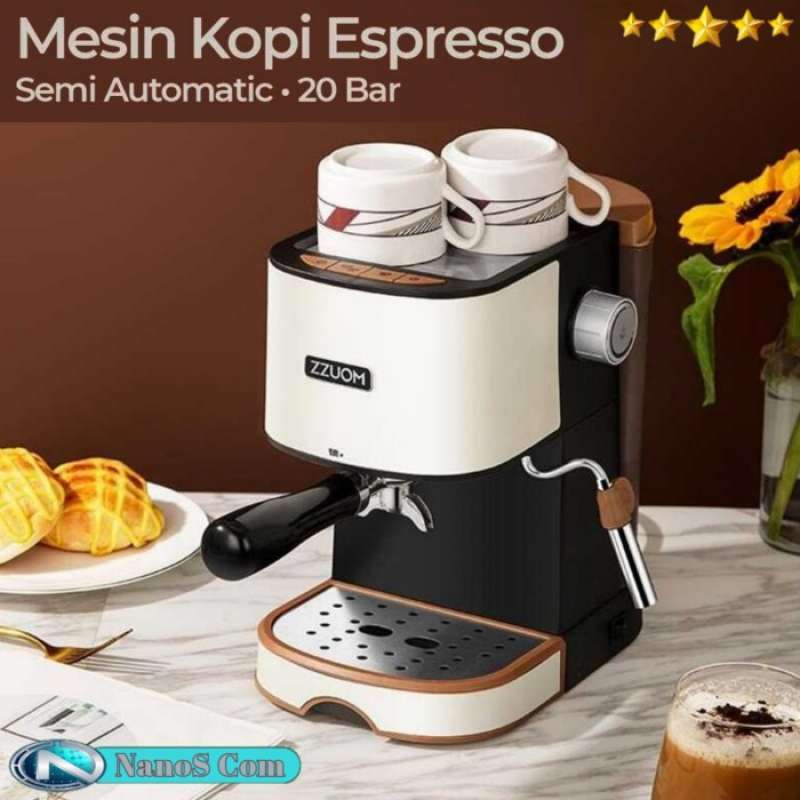 Jual Mesin Kopi Espresso Cappucino Semi Automatic Coffee Machine 20 Bar di Seller NanoS Com ...