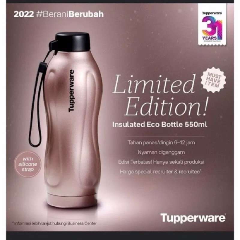 Jual Tupperware Insulated Eco Bottle / Termos Botol Minum Di Seller ...