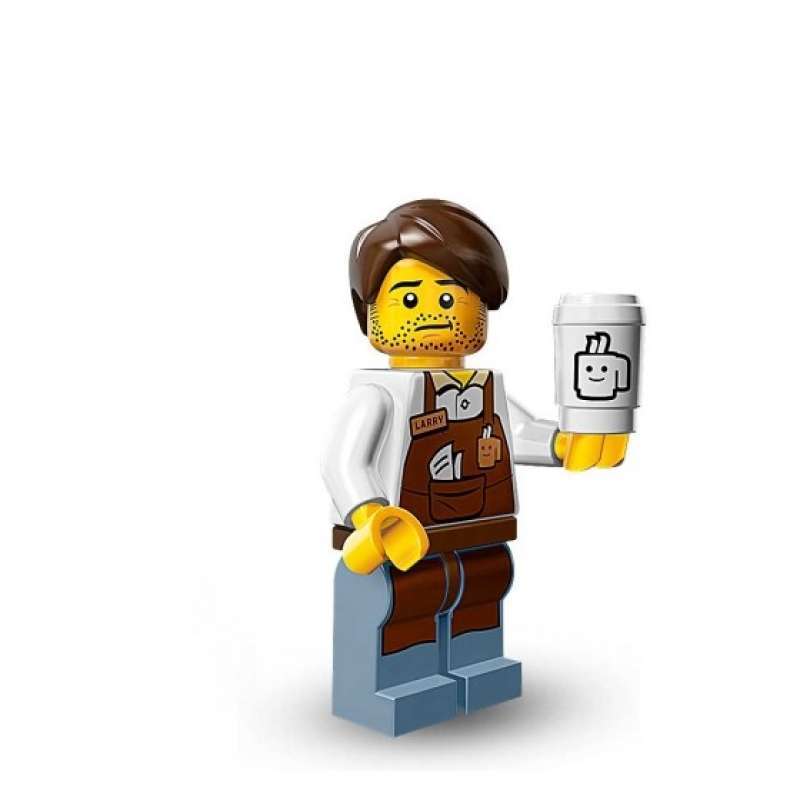 Promo LEGO Minifigures The Lego Movie - Larry the Barista Diskon 23% di ...