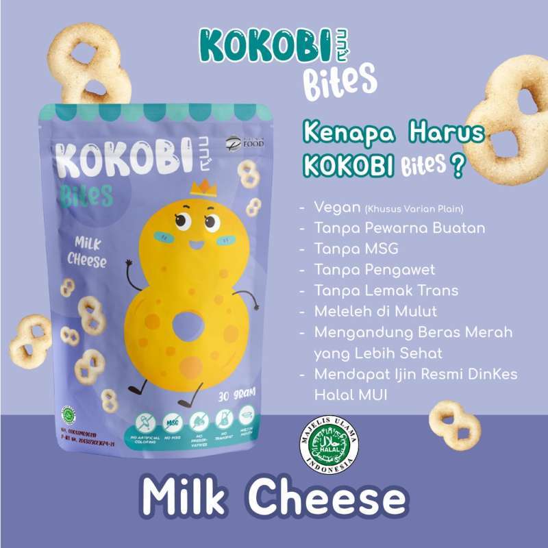 Jual [TA] Kokobi Bites Snack Beras Sehat Anak dan Bayi / Snack Ringan ...