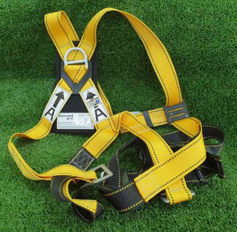 Promo HONEYWELL FULL BODY HARNESS + LANYARD DOUBLE HOOK ABSORBER ...