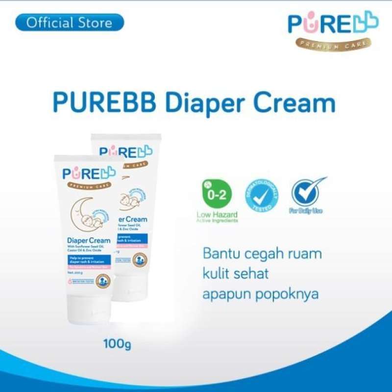 Jual Pure Bb Diaper Cream 100gr Di Seller Lavie Baby House Official ...