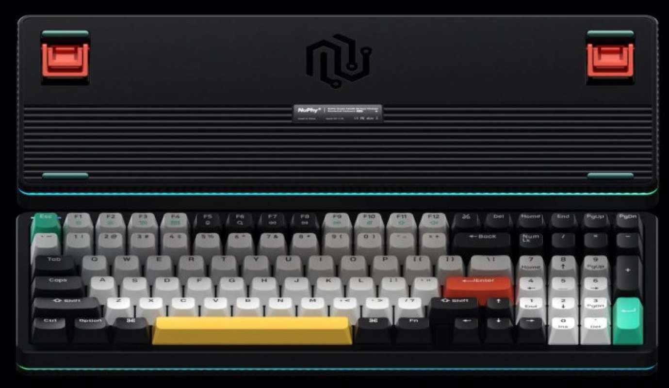 Promo Nuphy Halo 96 Wireless Mechanical Keyboard - 2.4ghz, Bluetooth ...