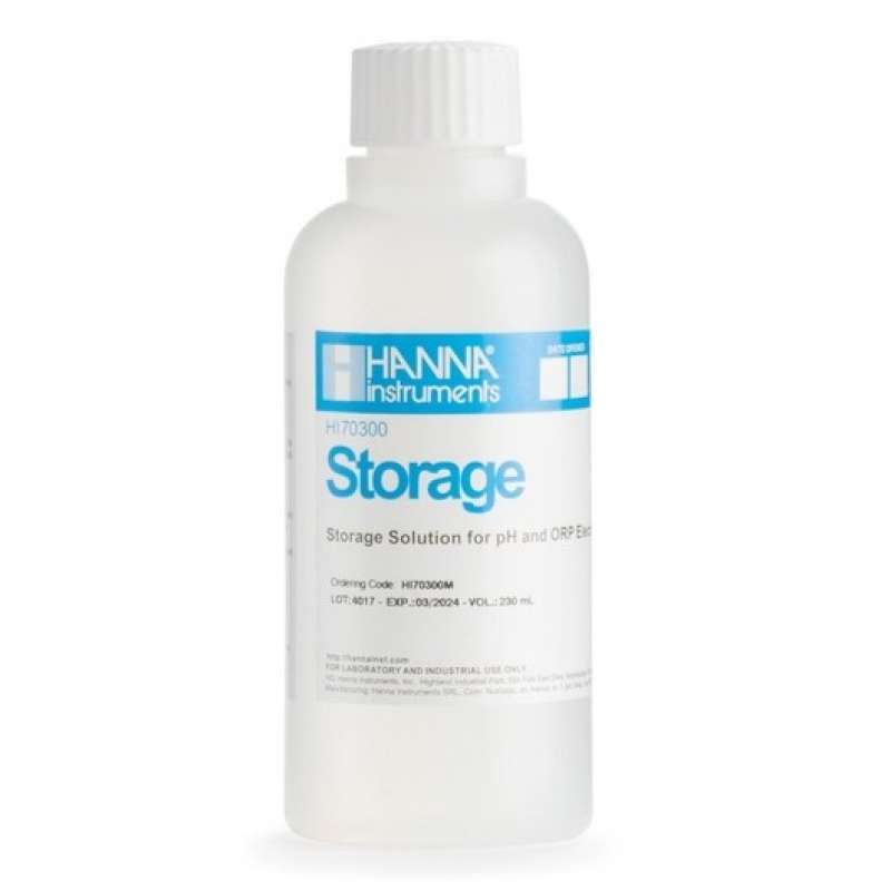 Promo Hanna - Hi70300M Electrode Storage Solution (230 Ml) Diskon 17% ...