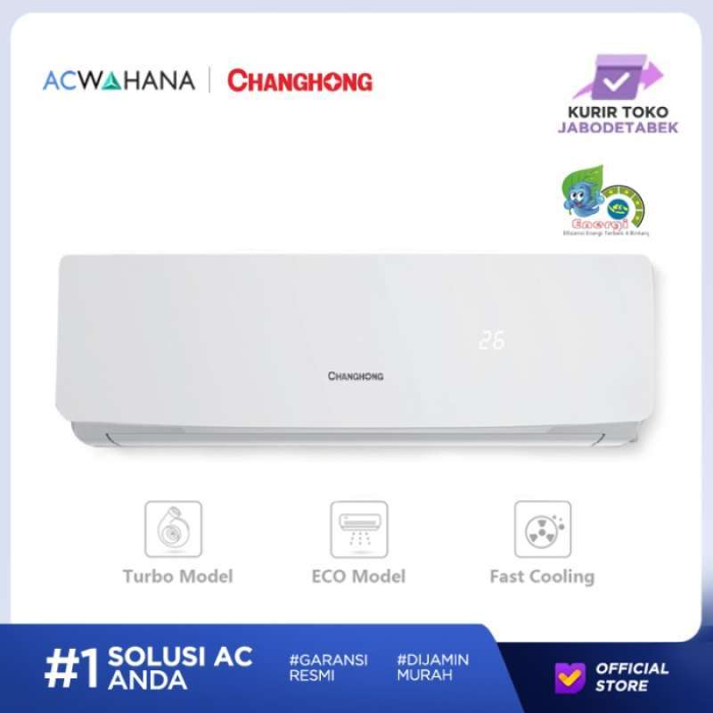 Promo Changhong AC Deluxe Wall Mounted Split 1/2 PK - CSC 05NVB Diskon ...
