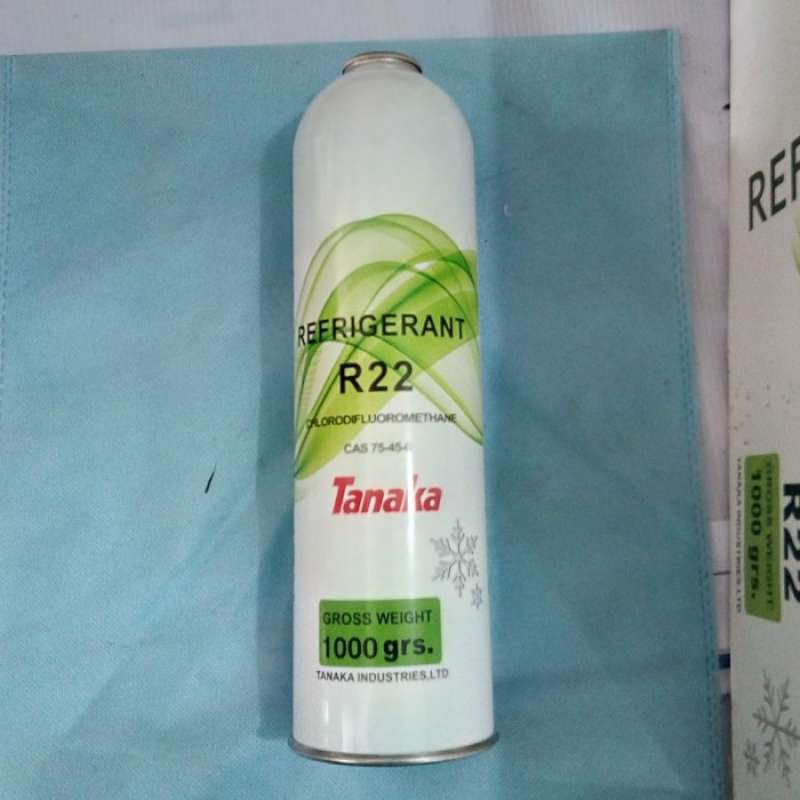 Jual Refrigerant 22 Tanaka / Freon R22 ( 1000 G ) Di Seller Elekto ...