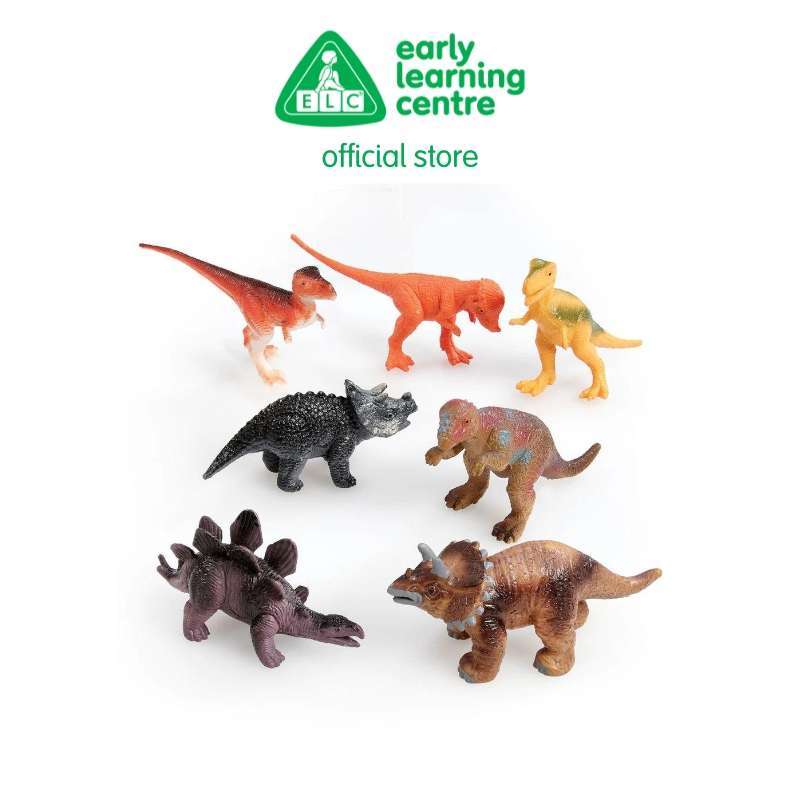 Promo Elc Mini Dinosaur Tube - Mainan Karet Hewan Anak Diskon 40% Di ...