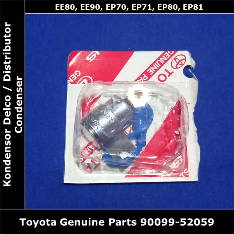 Jual Kondensor Delco / Condensor Distributor Toyota Starlet Kapsul 1300 ...