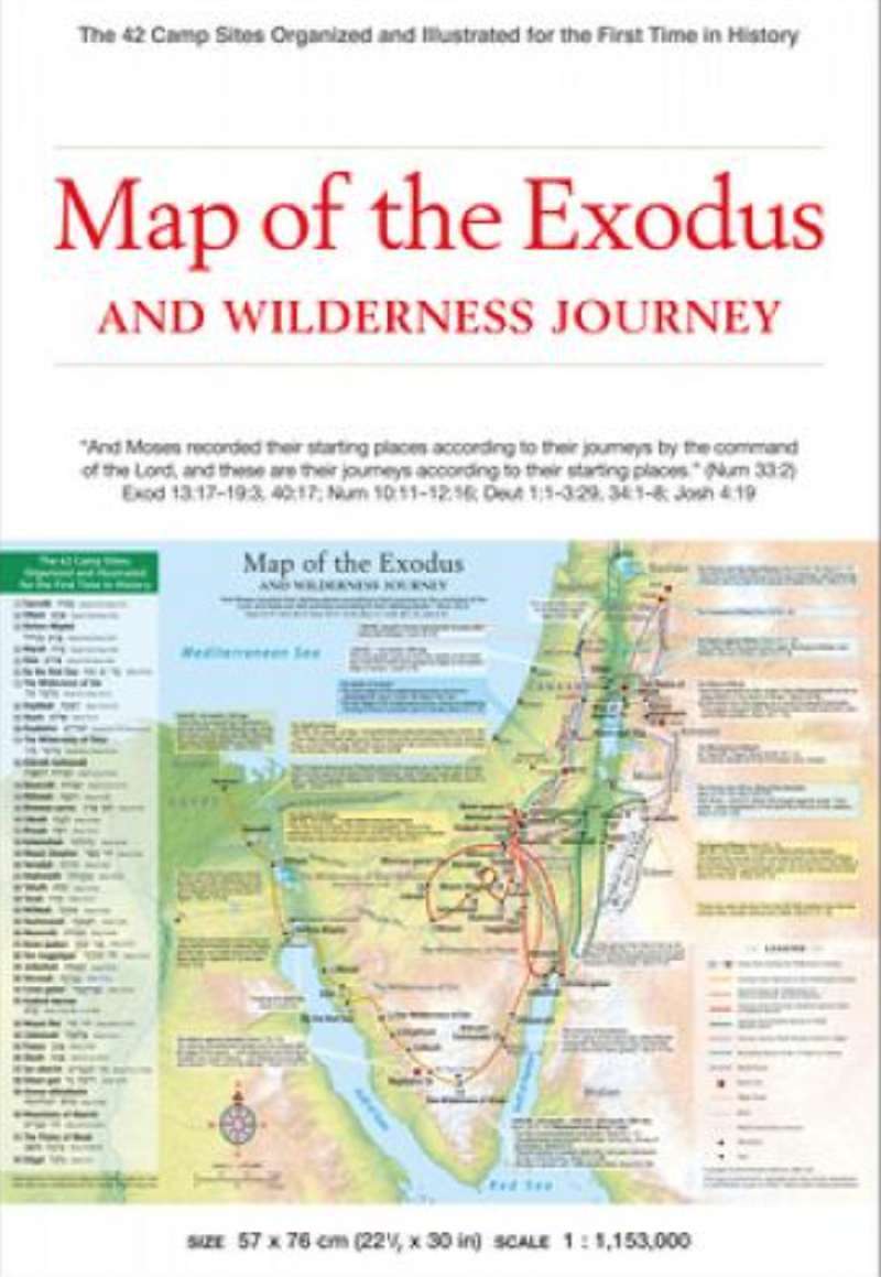 Promo Map Of The Exodus (original English Version) Diskon 23% Di Seller ...