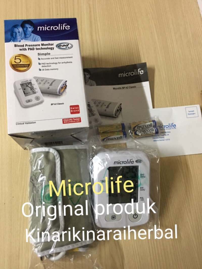 Jual Microlife Tensimeter Digital Bp A2 Classic Alat Cek Tekanan Darah