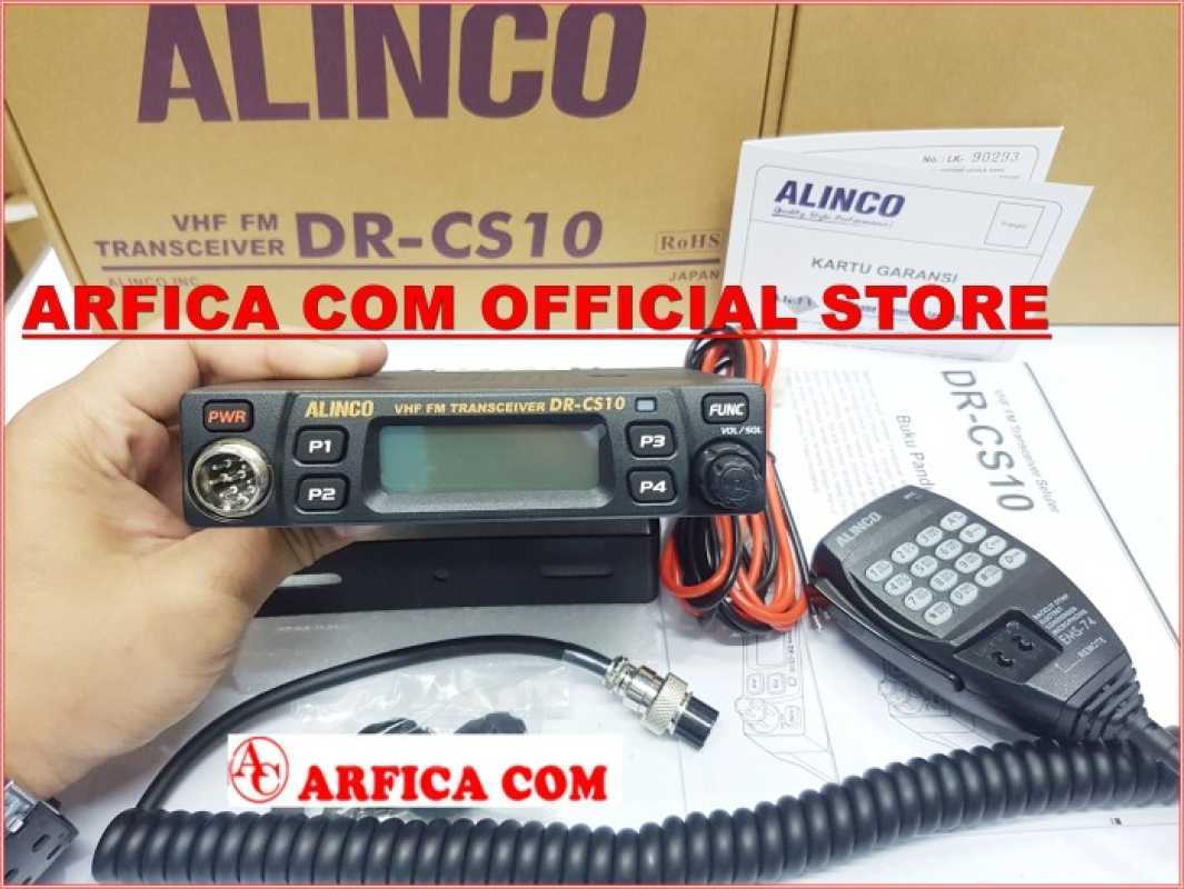 Jual ALINCO DR CS10 RADIO RIG ALINCO DR-CS10 VHF ORIGINAL RESMI FULL SET di Seller Elekto Store ...