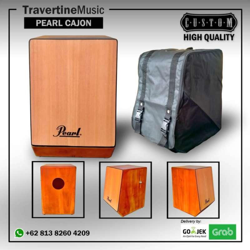 Promo Cajon / kajon pearl drum akustik Diskon 23% di Seller Qeira Store ...