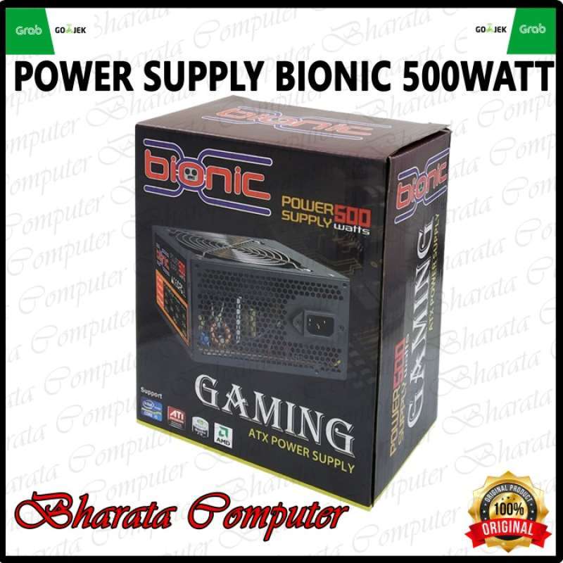 Promo Psu Power Supply Standar 500watt Bionic 500w Berkualitas Diskon ...