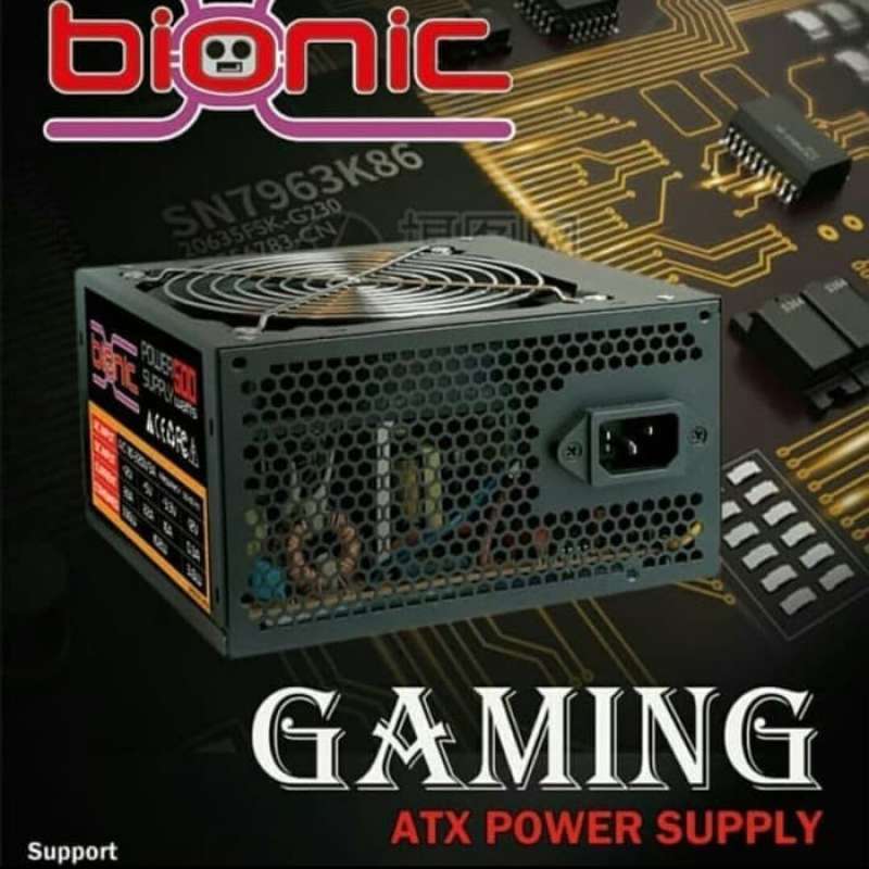 Promo Psu Power Supply Standar 500watt Bionic 500w Berkualitas Diskon ...