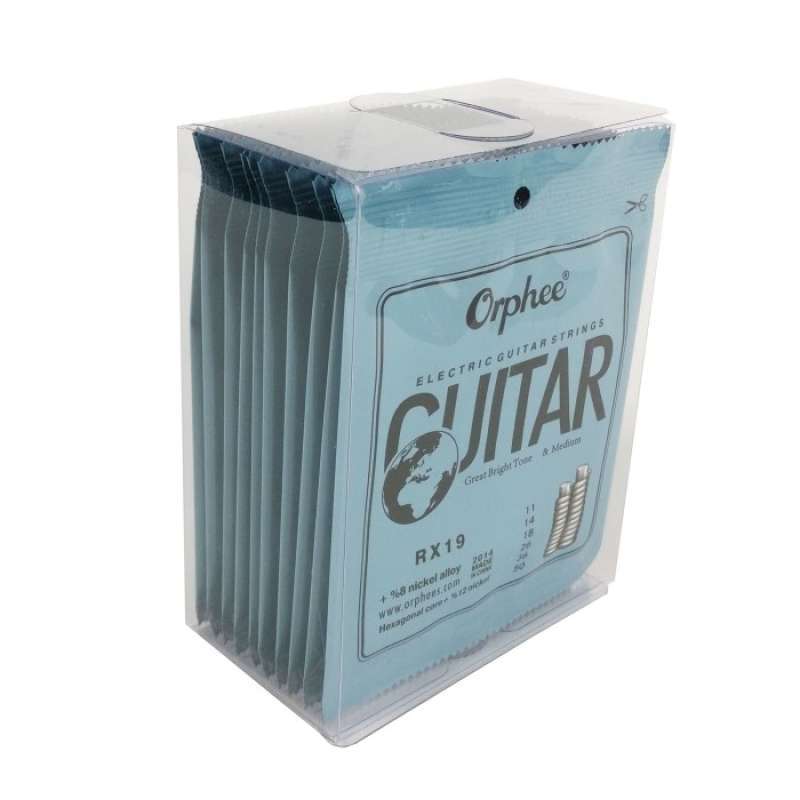 Promo Senar Gitar Elektrik Orphee RX19 Medium (10 sets) Diskon 23% di ...