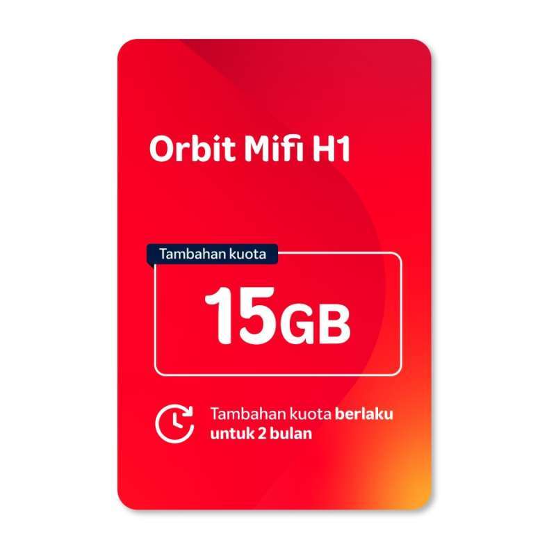 Jual Modem Wifi Telkomsel Orbit Mifi H1 Portable 4g Free Data 15gb 2 ...