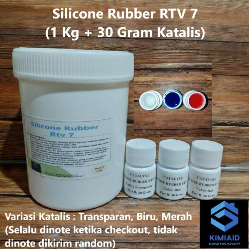 Promo Silicone Rubber Rtv 7 1Kg - Cetakan Resin Bening Epoxy Diskon 23% ...