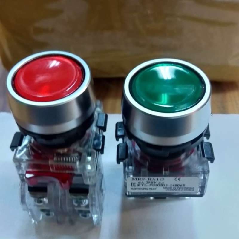 Jual Push Button 22mm On Off Lock Merk Hanyoung Korea Di Seller Himaga ...